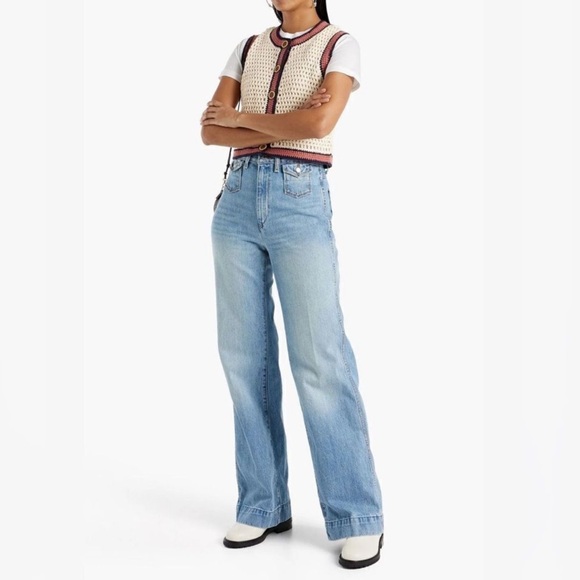 Re/Done | Jeans | Redone 7s Ultra High Rise Stove Pipe Jeans Sz 24 Nwt ...